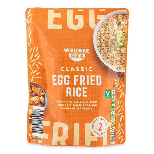 Classic Egg Fried Rice Pouch | ALDI UK